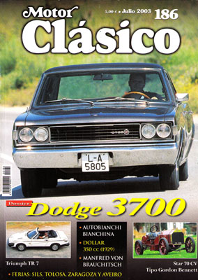 MOTOR CLASICO nº 186 - pieldetoro.net - LA WEB DE LOS COCHES CLASICOS